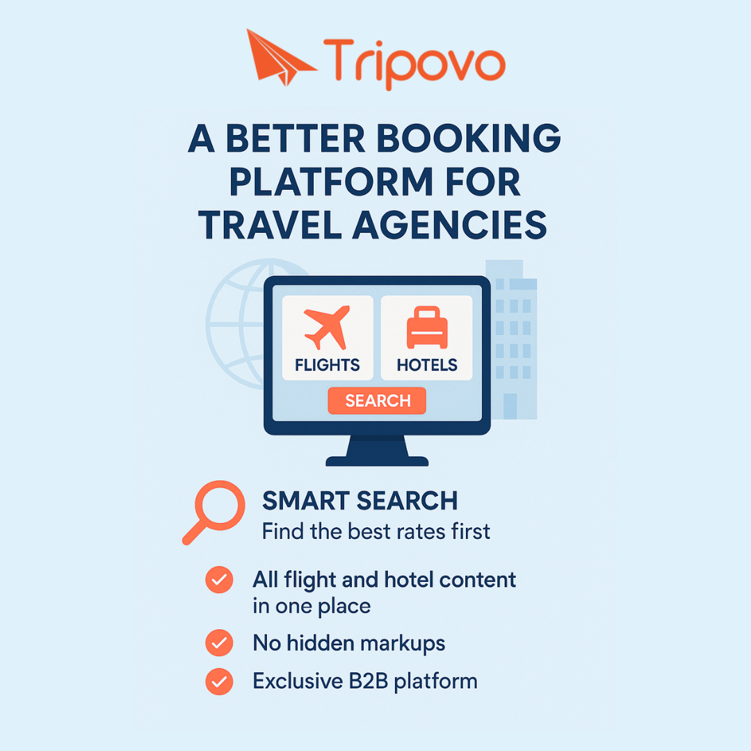 Travel Booking Platform for Agencies | Tripovo B2B Platform